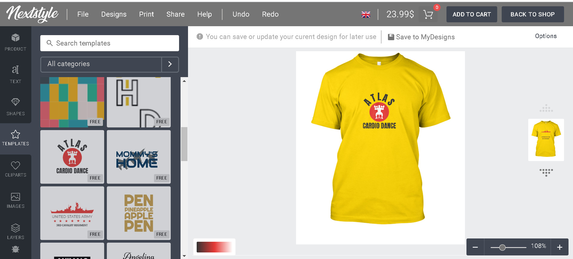 Tshirt Printed Now – Nextstyle Designs